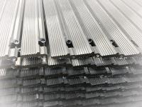 China Nature Color CNC Industrial Aluminium Profile Fabrication With Cutting And Milling for sale