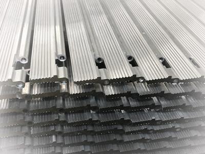 China Nature Color CNC Industrial Aluminium Profile Fabrication With Cutting And Milling for sale