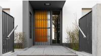 China T5 6463 6063 Aluminium Security Door Powder Coating​ for sale