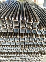 China Aluminium Sliding Window Extrusions Profiles Powder Coating Bronze for sale