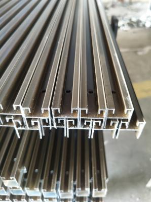 China Aluminium Sliding Window Extrusions Profiles Powder Coating Bronze South Africa for sale