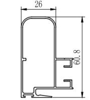 China Sliding Window Aluminium Profiles Powder Coating Bronze South Africa for sale
