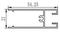 China Aluminium Sliding Window Profiles for South Africa Powder Coating for sale
