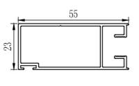 China Aluminium South Africa Sliding Window Profiles Powder Coating Black White for sale