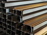 China Aluminium Sliding Window Patio Door Profiles Powder Coating Bronze South Africa for sale