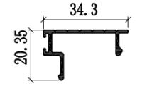 China 6063 Aluminium Patio Window Extrusion Profiles Powder Coating for sale