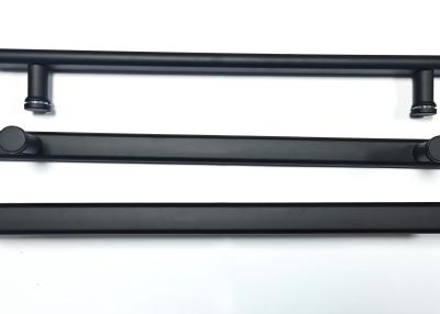 China Black Matt/ Polishing Silver Stainless Steel Shower Handle Towel Rail for sale