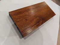 China 6063 Aluminium Extrusion Profiles with Wooden Grain with texture Custom made for sale