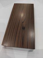 China 6063 Aluminium Extrusion Profiles with Wooden Grain with texture Custom made for sale