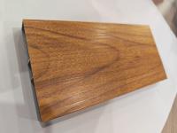 China 6063 Aluminium Extrusion Profiles with Wooden Grain OAK with texture Custom made for sale