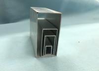 China Wooden Grain Square Aluminum Extrusions With Alloy 6060 6061 6063 6082 for sale