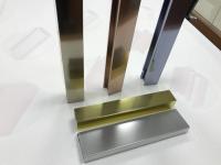 China Polishing Surface Alloy 6463 Aluminium Shower Profiles Silver Gold And Champange for sale