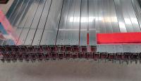 China 1.4mm 6463 Aluminium Shower Profiles For Construction for sale