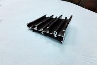 China Black Powder Coating  6.5 Meters Patio Door Profiles for sale