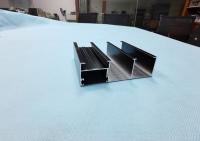 China Black Powder Coating  6.5 Meters Patio Door Profiles for sale