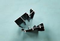 China Black Powder Coating  6.5 Meters Patio Door Profiles for sale