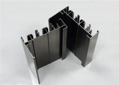 China 6060 Aluminium Sliding Profile Mill Finished  6.8 Meters Length for sale