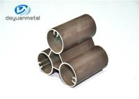 China Powder Coating Black Aluminium Profile , 6063-T5 Aluminium Decorative Profiles for sale