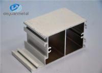 China Customized Aluminum Door Profile With Polishing / Wooden Grain / Sand Blasting for sale