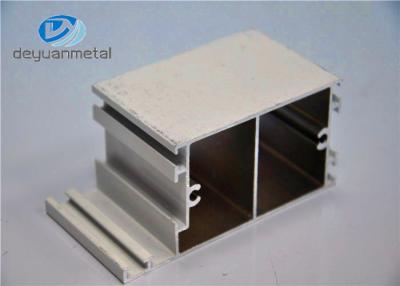 China Customized Aluminum Door Profile With Polishing / Wooden Grain / Sand Blasting for sale