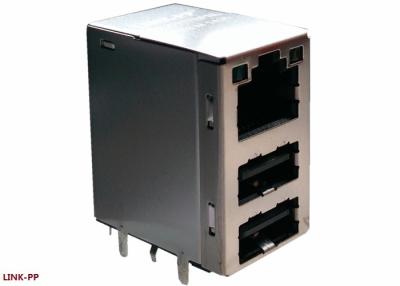 China JW00013 USB With Rj45 Connectors 10 / 100 / 1000Mbps Magnetic for sale