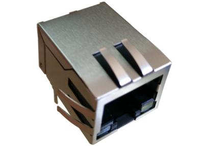 China KLU1T041X LF Ethernet Rj45 Connector , Integrated 10 /100Mbps Magnetic for sale