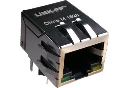 China KLU1T516 LF  /  LU1T516 LF Ethernet Rj45 Connector Integrated 10 /100Mbps Filter for sale
