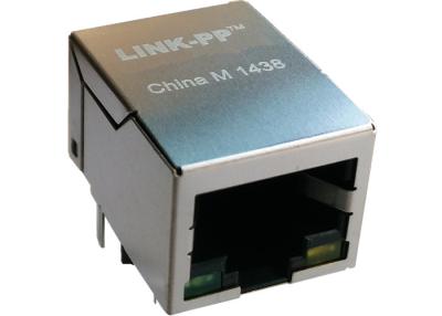 China KLU1S041X-43 / KLU1S041A-43 LF RJ45 Single Port 10 / 100 BASE-TX MAGNETICS for sale