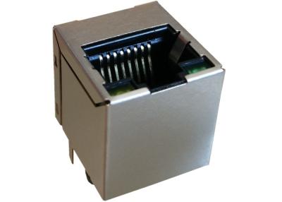 China KHU1S041Q5 LF / KHU1S041Q4 LF Vertical RJ45 Jack 10 / 100 BASE-TX MAGNETICS for sale