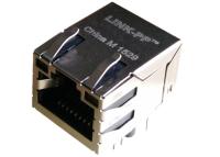 China 7498111001 RJ45 Modular Jack With Transformer 10 / 100 / 1000Mbps for sale