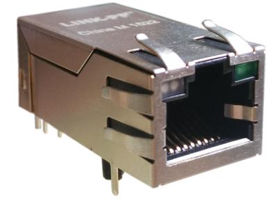 China HFJT1-1GHP-L55RL / HFJT1-1GHP-L71RL Tab-Up Gigabit PoE / PoE+ Long Body RJ45 for sale