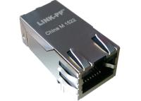 China HFJT1-1GHPE-L51RL POE RJ45 Connector HFJT1-1GHPE-L55RL Gigabit Long Body Jack for sale