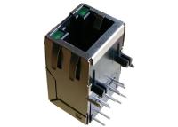 China 7499110124 Magnetic RJ45 Jack Compliant with IEEE 802.3ab for 1000BaseT for sale