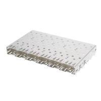 China 1761015-3 SFP Cage 1X6 Port 4GB/S No Lightpipes for sale