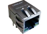 China MIC25011-5110 Magnetic RJ45 Jack  LAN-Übertrager WE-RJ45 LAN 10 / 100BaseT for sale
