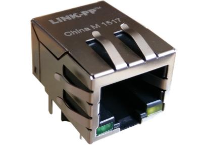 China MIC25013-5110 Magnetic RJ45 Jack  LAN-Übertrager WE-RJ45 LAN 10 / 100BaseT for sale