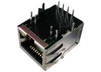 China MIC24012-5101 / MIC24012-5204 Integrated 10 / 100 Base-T RJ45 Cost Effective for sale