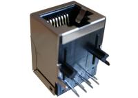 China MIC24210-0101 Magnetic RJ45 Jack MIC24210-0104 Integrated 100Mbps Filter for sale