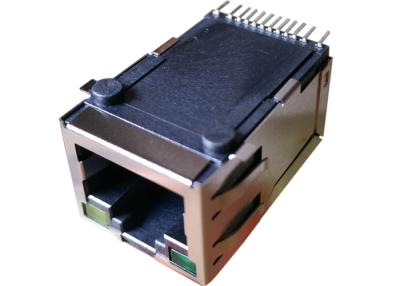 China MIC24020-5101W-LF3 SMT RJ45 Connector / Low Profile MIC24120-5101R-LF3 for sale