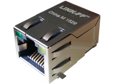 China MIC24220-5101W-LF3 SMT RJ45 Connector , Integrated Jack MIC25020-5110W-LF3 for sale