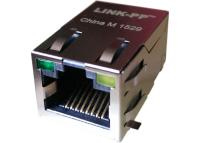 China MIC26023-5134W-LF3 SMT RJ45 Connector , Gigabyte Jack MIC38121-5154W-LF3 for sale