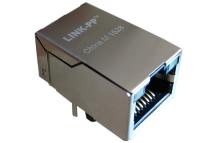 China 7499210124 10 / 100Mbps POE RJ45 Connector MIC66311-0171T-LF3 350ADC 802.3af for sale