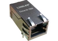 China 0826-1Z1T-23-F Gigabit Conn Magnetic RJ45 Jack 1000 Base-T RJ45 Shielded Tab-Up for sale