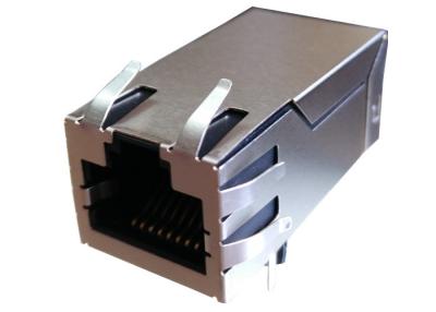 China 0816-1X1T-80-F Magnetic RJ45 Jack 1Port 1000 Base-T RJ45 Shielded Tab-Up for sale