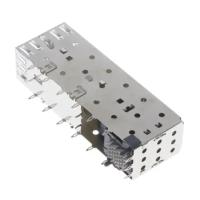 China 1658859-2 SFP Cage Connector 2x1 Port 20 X 2 Position 4 Gb/S for sale