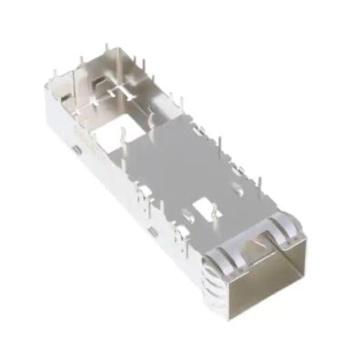 China 2007194-2 SFP+ Cage Connector 1x1 Port 16 GB/S Through Hole Press-Fit for sale