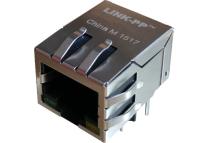 China J00-0051NL RJ45 Integrated Magnetics PCb Layout LAN 10/100BASE TX Ethernet for sale