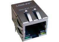 China J00-0062NL RJ45 Integrated Magnetics PCb Layout LAN 10/100BASE TX Ethernet for sale