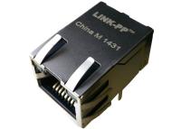 China P26-PCZ-12W9 Single Port Rj45 Connector With Integrated Magnetics  10/100 Lan for sale