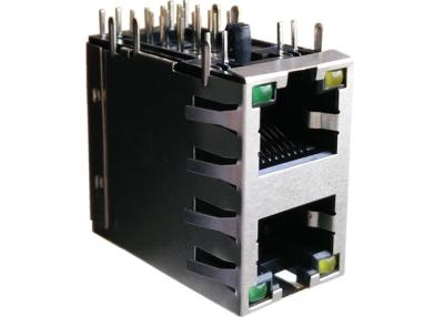 China XRJH-211-D1D-170 2x Stacked RJ45 8P8C LAN-Übertrager WE-RJ45LAN 10/100BaseT for sale